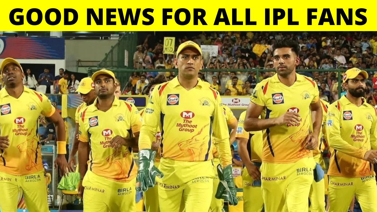 IPL 2021: Big Update for Fans from BCCI - SportsTiger