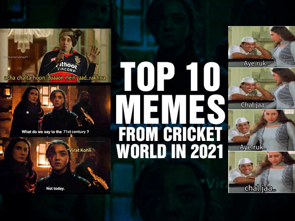 Top 10 memes from world of cricket in 2021 - SportsTiger