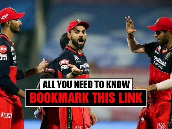 IPL 2022 Royal Challengers Bangalore: Schedule, Squad, Fixtures ...