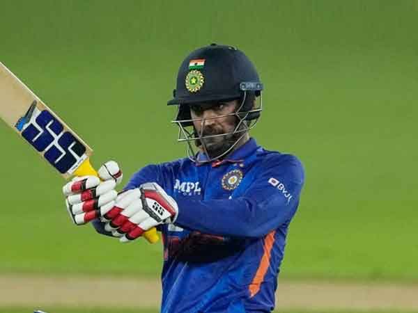 Deepak Hooda celebrates after becoming 4th Indian to score T20I hundred