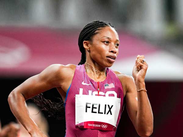 Track legend Allyson Felix signs off career with 19th world medal