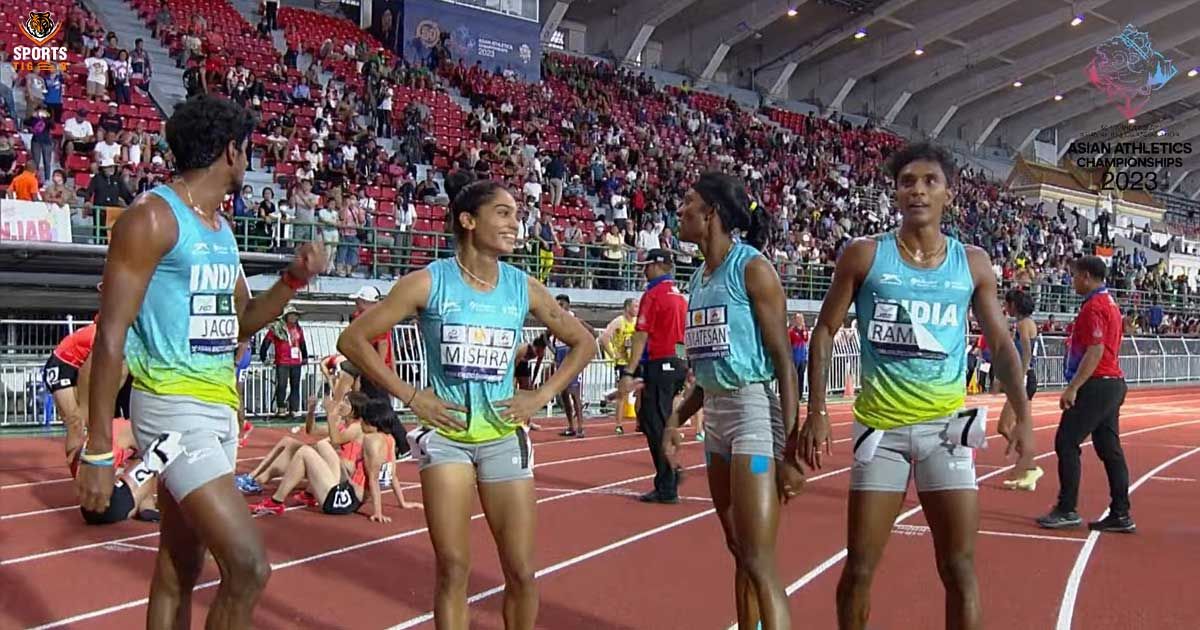 India Mixed Relay Record | India Mixed Relay Asian Athletics ...