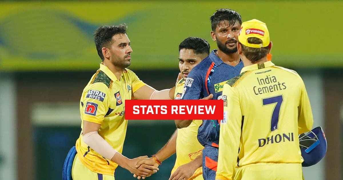 IPL 2023 : CSK vs LSG Stats Review - Check out records broken by MS ...