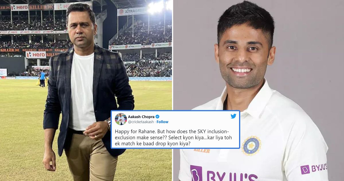 Aakash Chopra on BCCI drops Suryakumar Yadav WTC squad