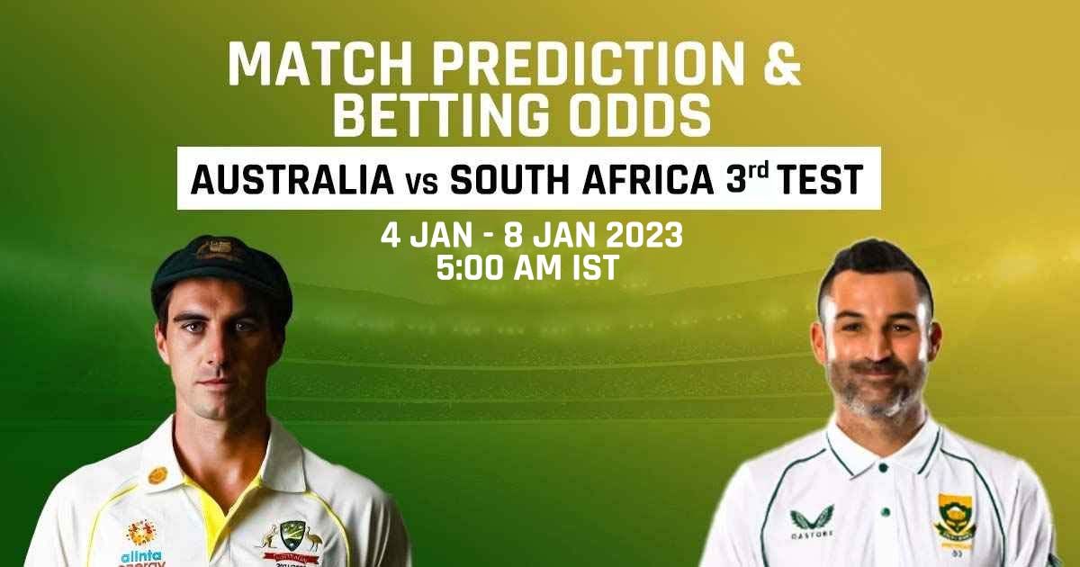 Australia vs South Africa 3rd Test Prediction, Toss Prediction, Win ...