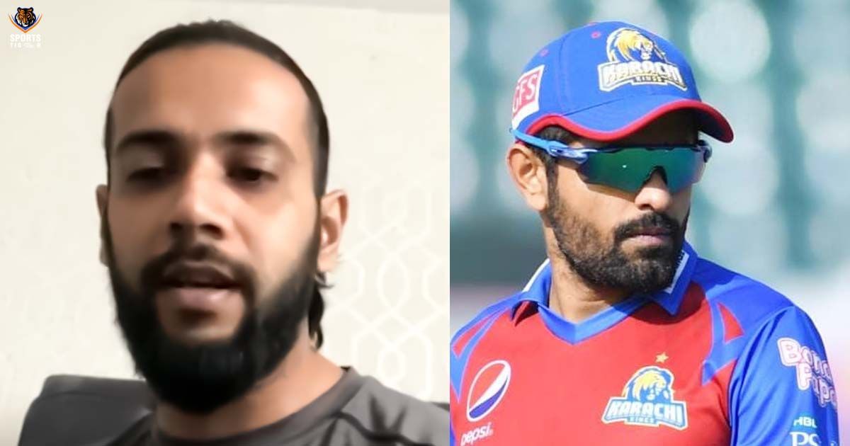 Karachi Kings' skipper Imad Wasim takes a dig at former teammate Babar Azam