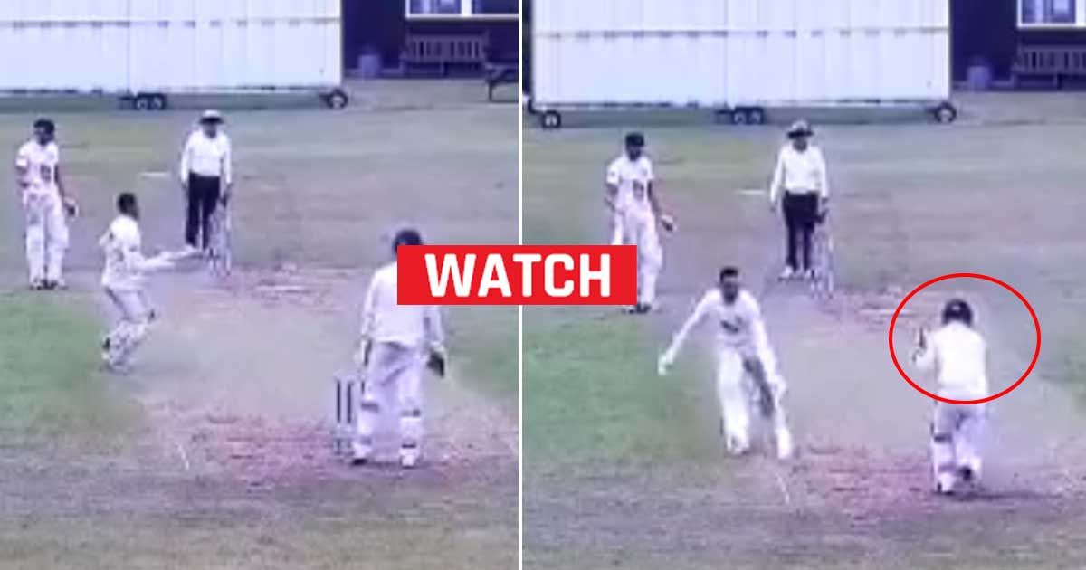 WATCH: Batter gets run out after stepping out of crease to congratulate ...