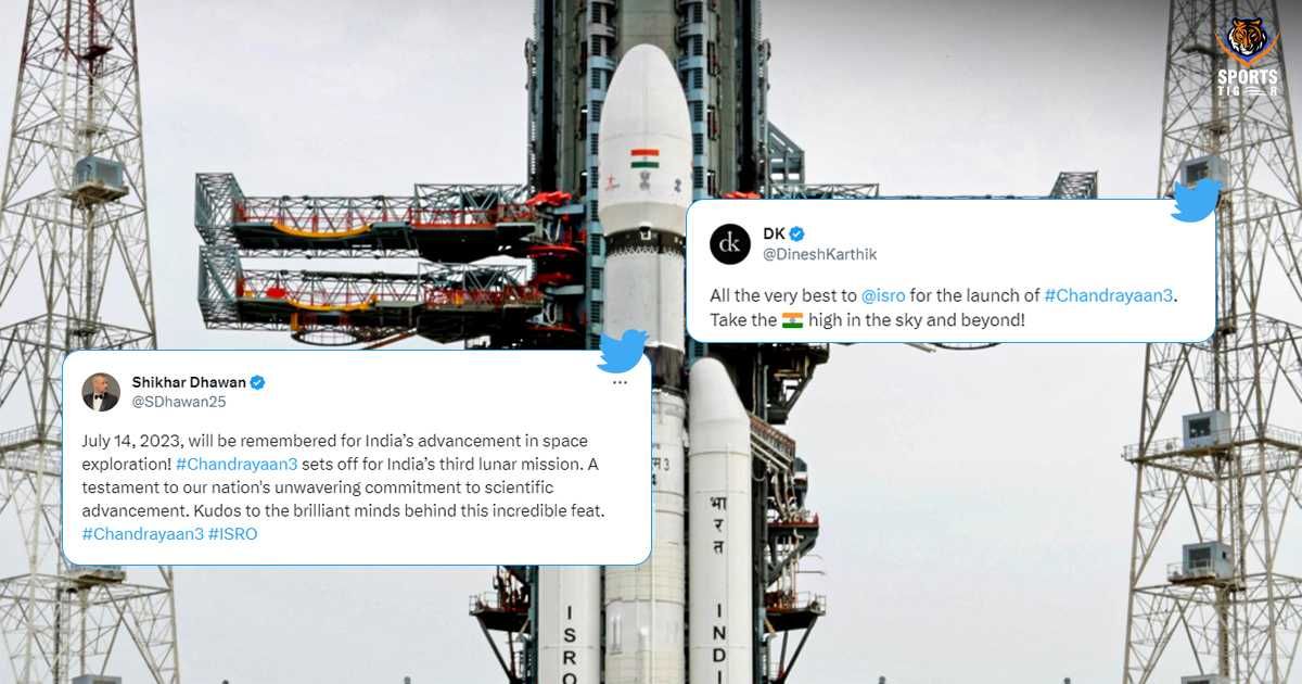 Chandrayaan 3 Launch: Shikhar Dhawan, Jay Shah and cricket fraternity ...
