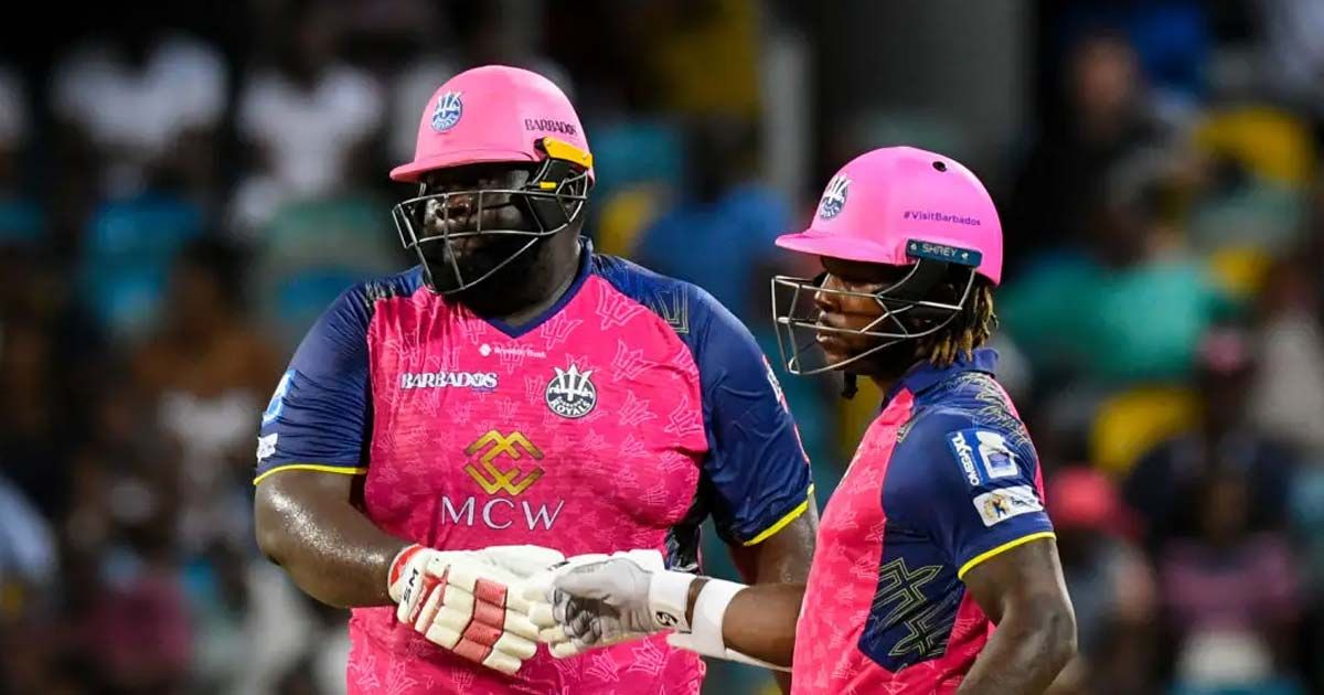 Rahkeem Cornwall's blistering innings of 45-ball 100 in CPL 2023