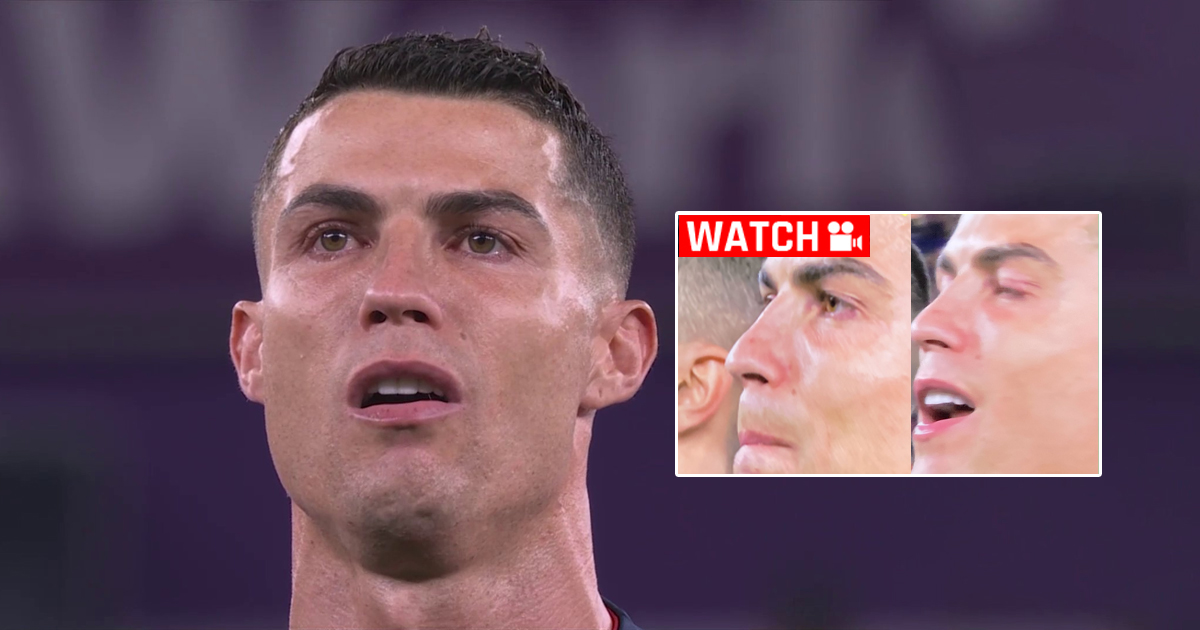 WATCH: Cristiano Ronaldo gets emotional while singing Portugal's ...