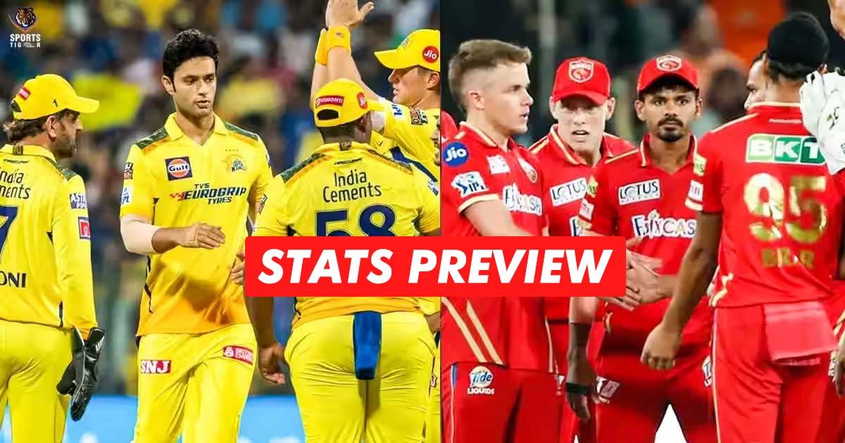 IPL 2023 : CSK vs PBKS Stats Preview - Check out stats and records that can be broken in this game