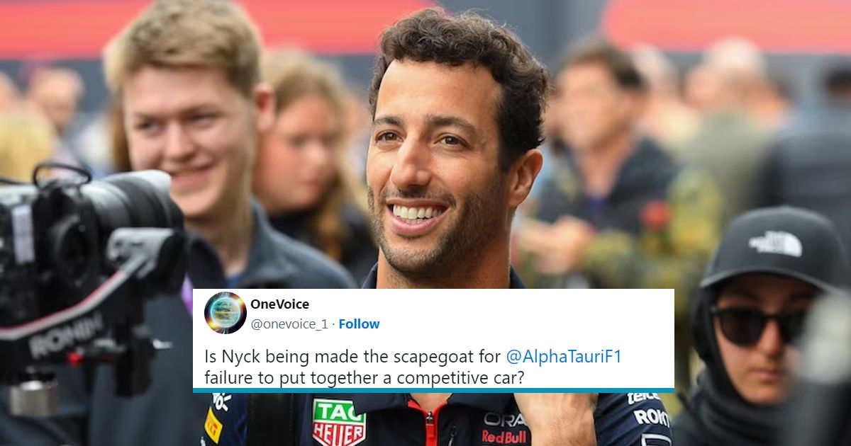 Fans react as Daniel Ricciardo returns to F1, replacing Nyck de Vries for remainder of 2023 season