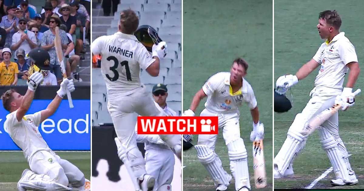 David Warner 200 | Warner injures himself while celebrating his double ...
