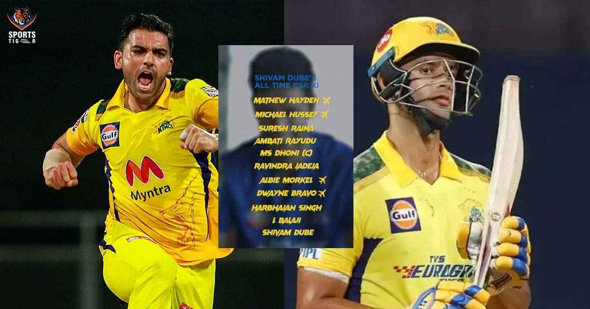 Deepak Chahar Challenge Shivam Dube | Deepak Chahar Shivam Dube 1 over ...