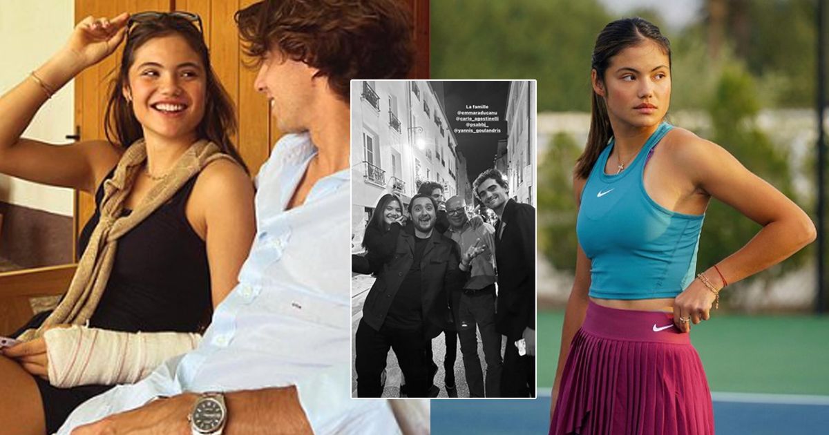 Emma Raducanu Dating Carlo Agostinelli | Emma Raducanu Carlo ...