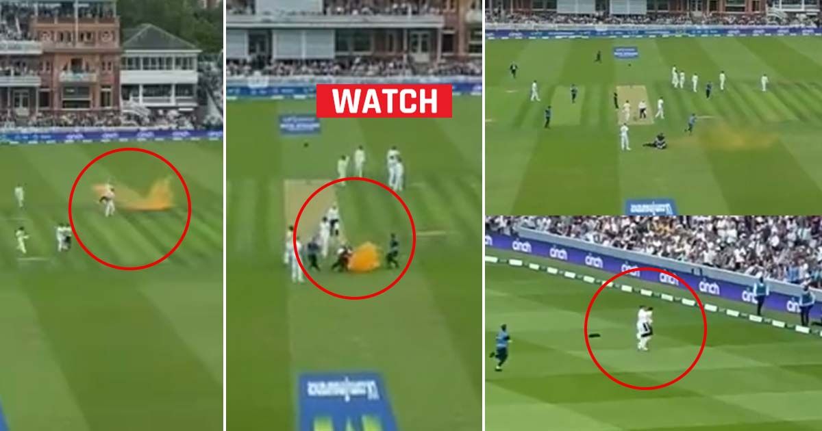 Jonny Bairstow Pitch Invade | Pitch Invader Ashes 2023 | oil protesters ...