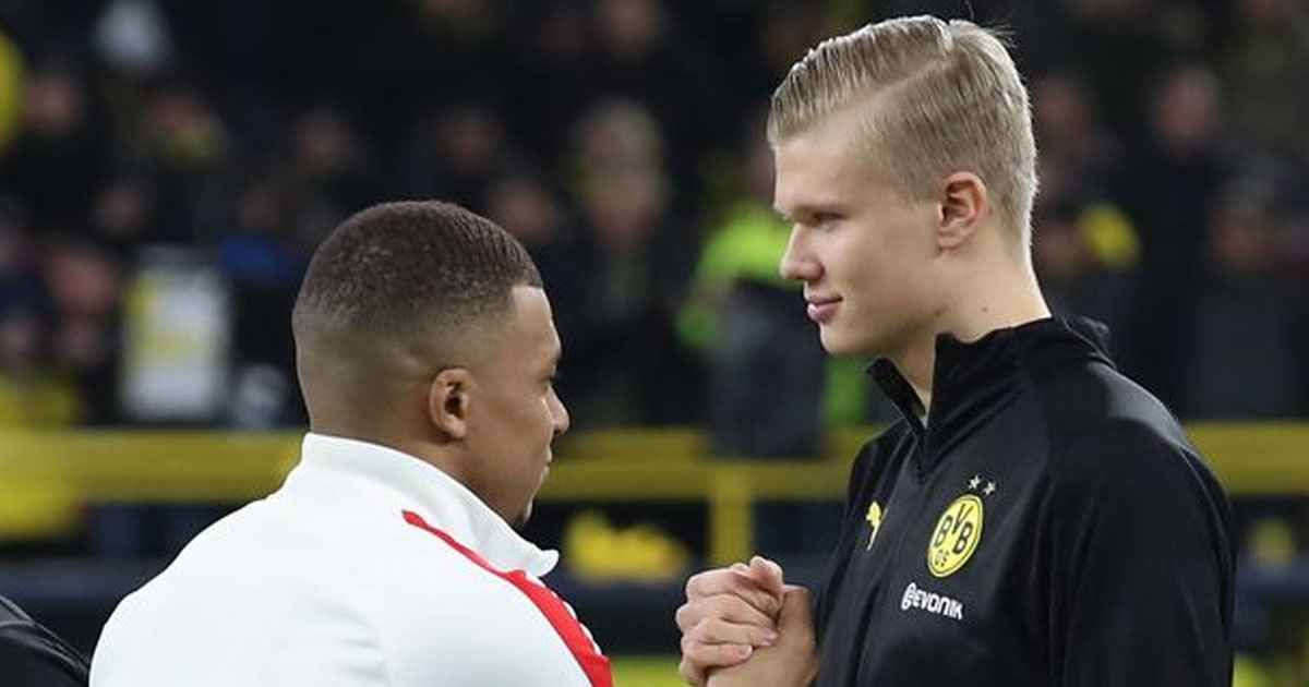 Erling Haaland on his rivalry with Kylian Mbappe | Haaland Comments On ...