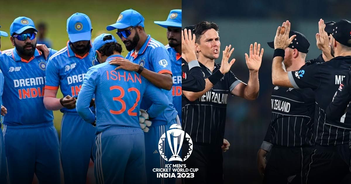 India vs New Zealand ODI World Cup 2023 - Date, Venue, Weather, Live ...