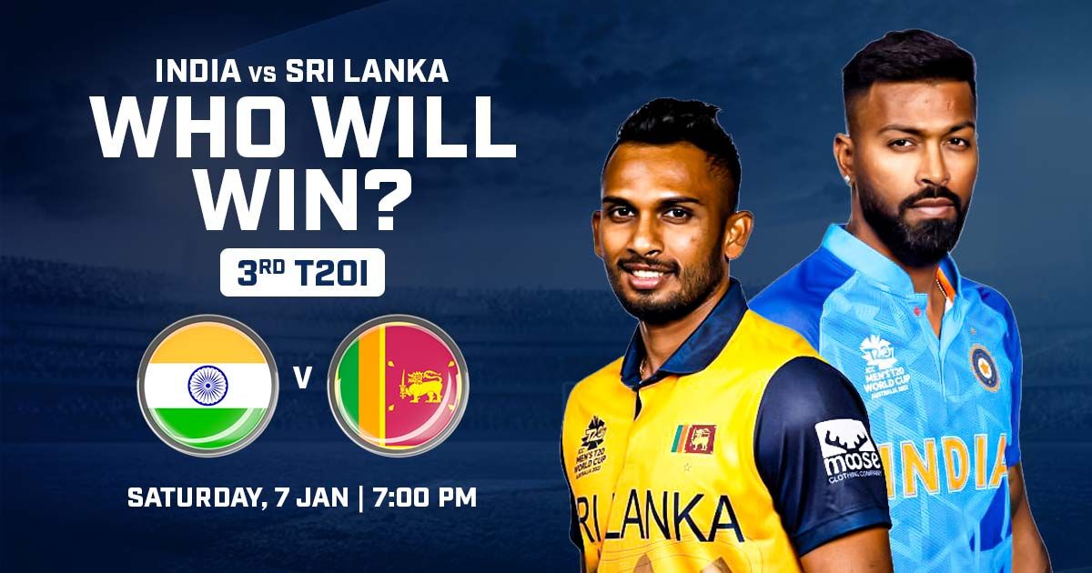 India vs Sri Lanka 3rd T20I Win Prediction, Score Prediction | Who will ...