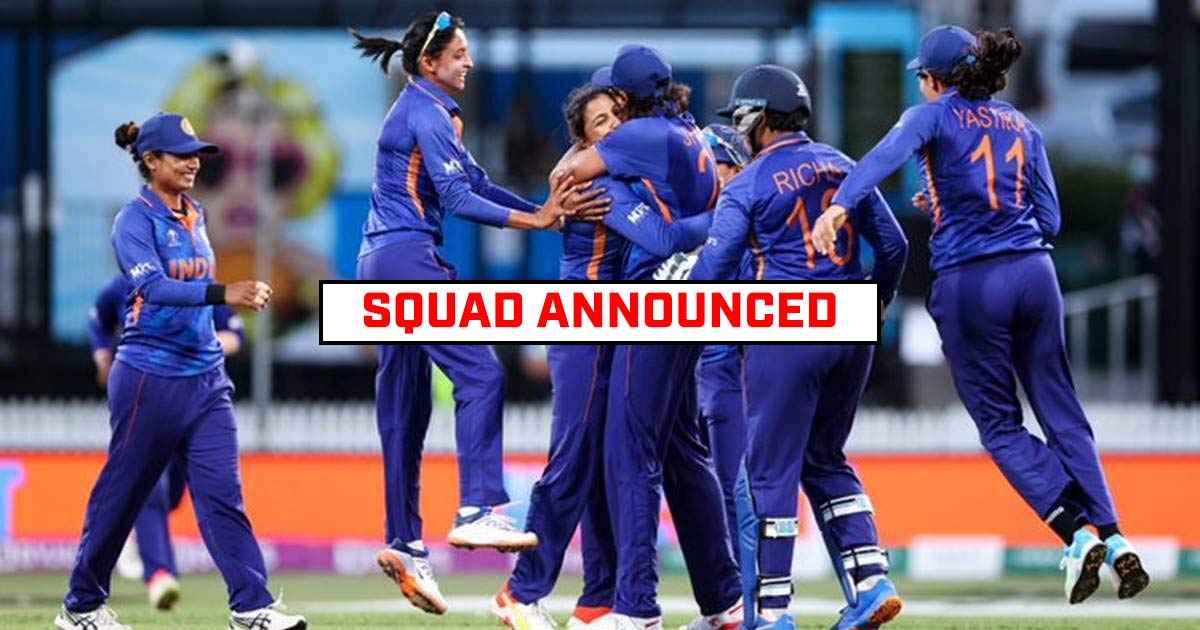 India Women Squad vs Australia Women 2022 | IND W Squad For AUS W T20I ...