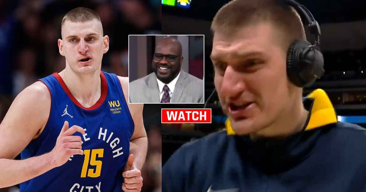 Nikola Jokic Yelled at Shaq | Shaq Speaking Russian To Nikola Jokic ...
