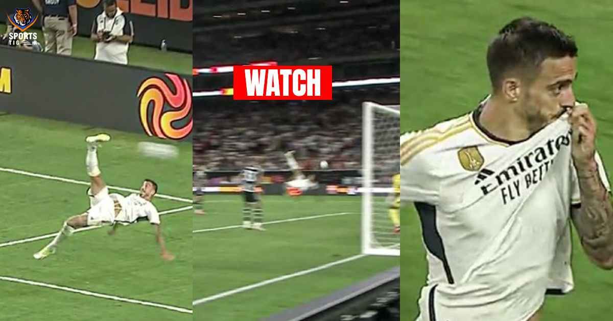 Watch: Real Madrid’s Joselu scores ridiculous overhead kick in 2-0 win ...