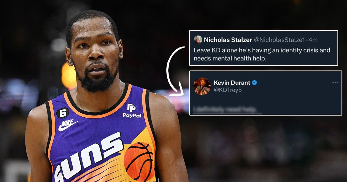 I definitely need help: Kevin Durant responds to Twitter user's post on ...