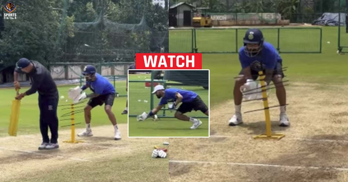 KL Rahul resumes wicketkeeping ahead of ODI World Cup 2023; video goes ...