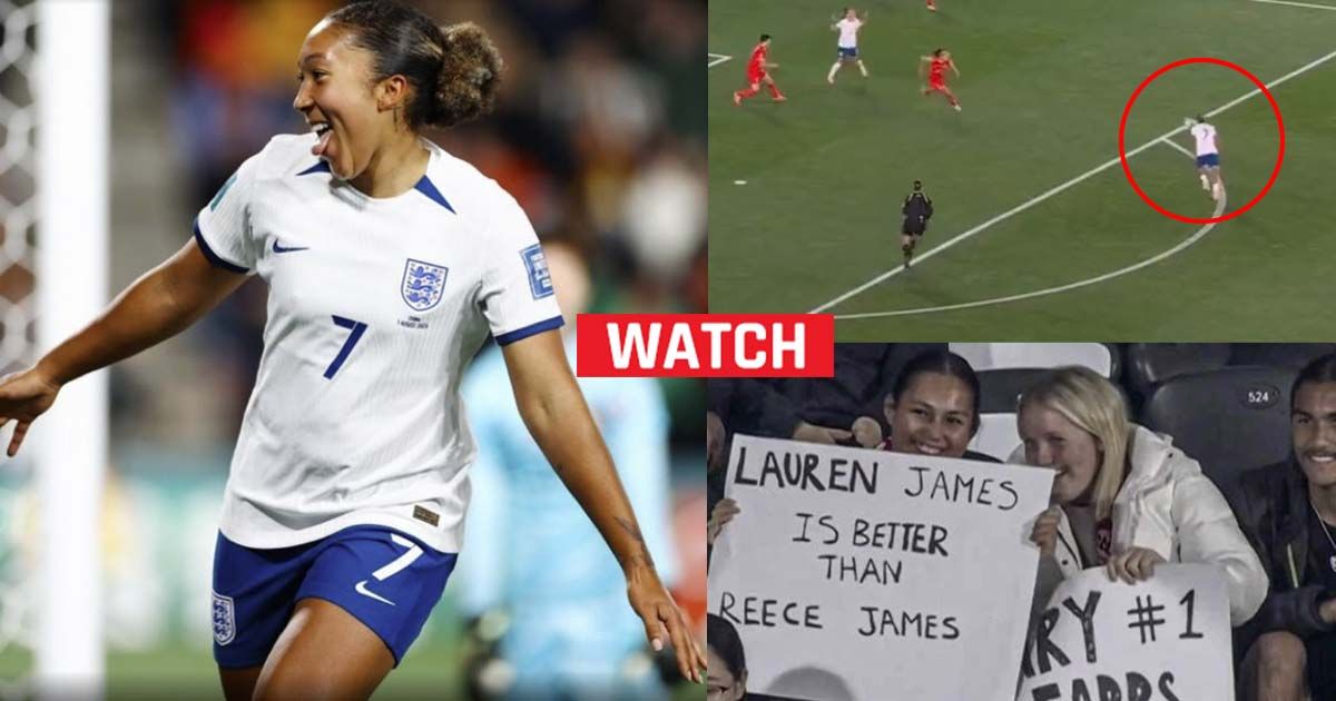 WATCH: Lauren James scores stunning volley against China as fans call ...