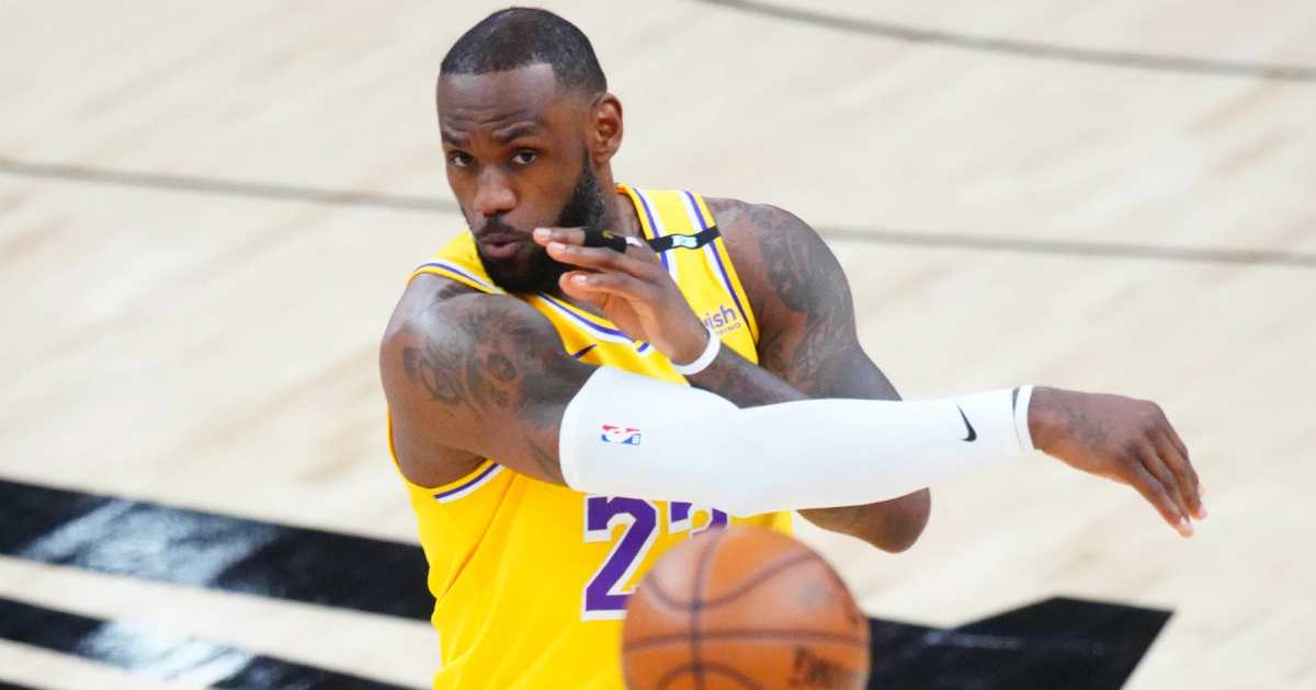 LeBron James passes Magic Johnson for sixth place on NBA all-time assists