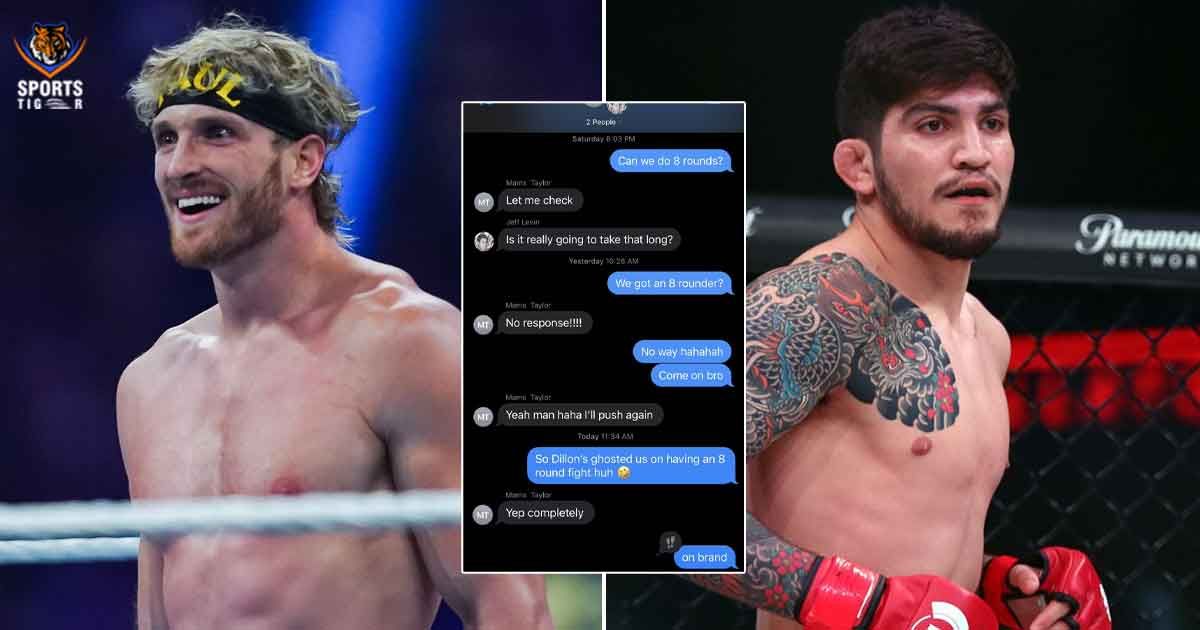 Logan Paul exposes Dillon Danis for ignoring 8-round match offer