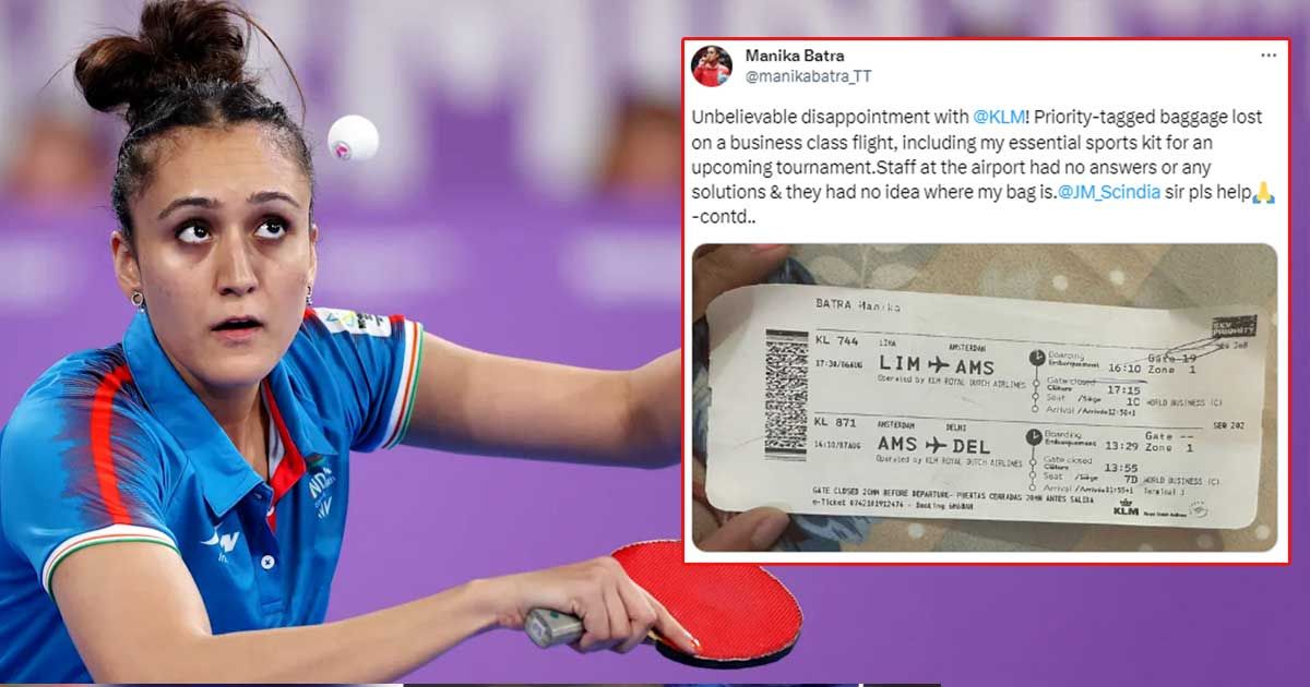 Manika Batra loses kit bag while travelling from Peru, requests ...