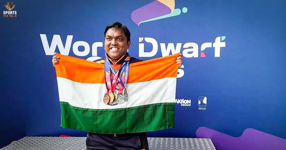 Who is Mark Dharmai? - First Indian para-athlete to win gold at World ...