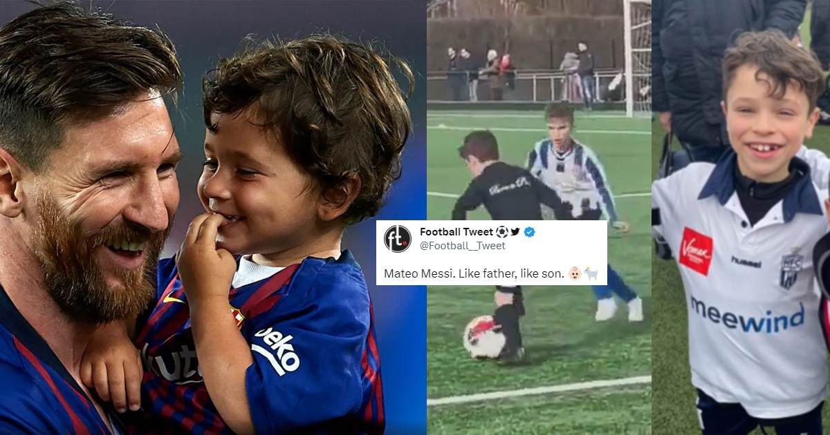 Fans confuse Dutch Wonder Kid with Lionel Messi's son Matteo after ...