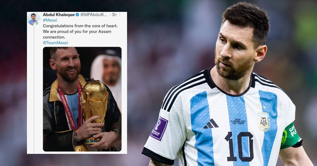 Congress MP claims Lionel Messi was born in Assam, triggers hilarious ...