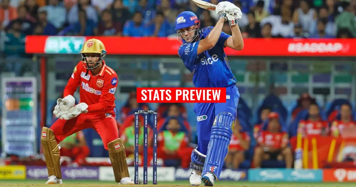 IPL 2023 : PBKS vs MI Stats | Punjab vs Mumbai Head To Head IPL 2023
