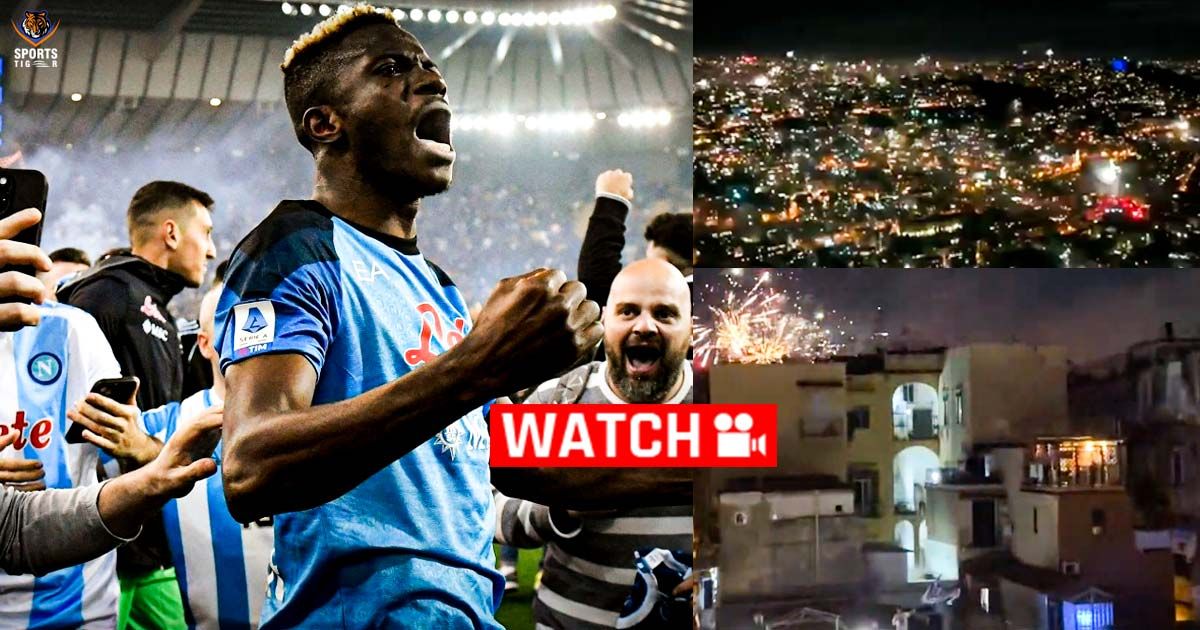 WATCH: Napoli fans erupt in celebration after winning Serie A title ...