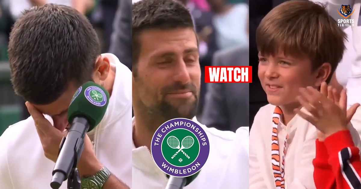 Djokovic Crying | Emotional Djokovic Wimbledon 2023 final | Djokovic Crying Wimbledon final 2023 ...
