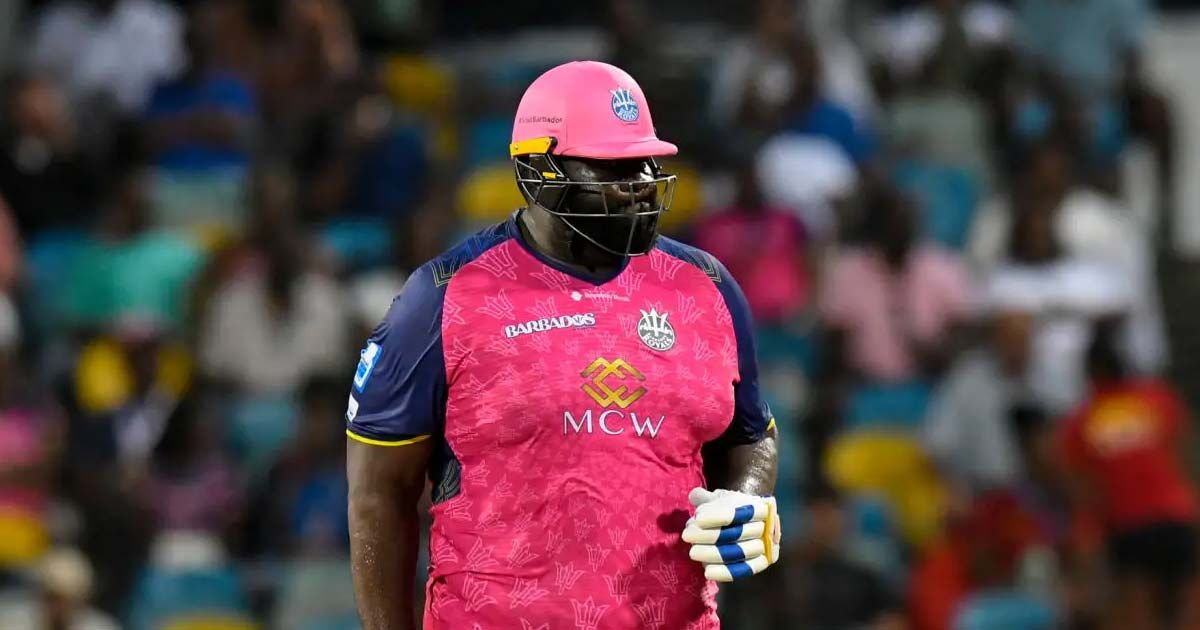 Rahkeem Cornwall's blistering innings of 45-ball 100 in CPL 2023