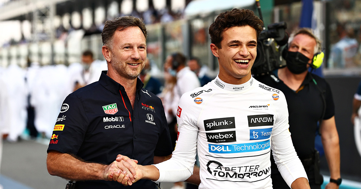 'We’ve talked to Lando a couple of times' - Christian Horner reveals Red Bull have held talks ...