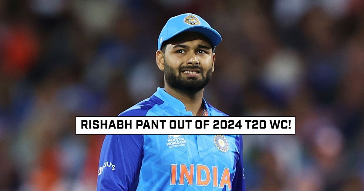 Rishabh Pant Out Of T20 World Cup 2024: Reports