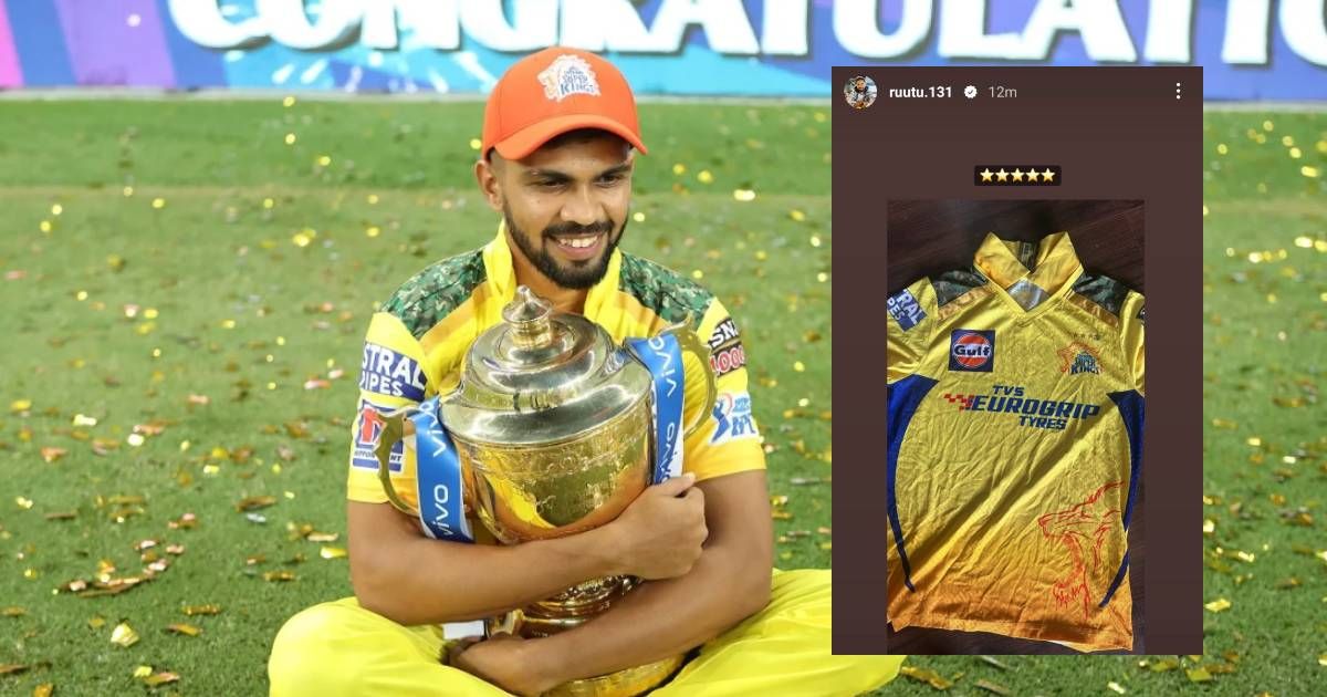 Ruturaj Gaikwad takes IPL 2023 final memory trip; shares picture of ...