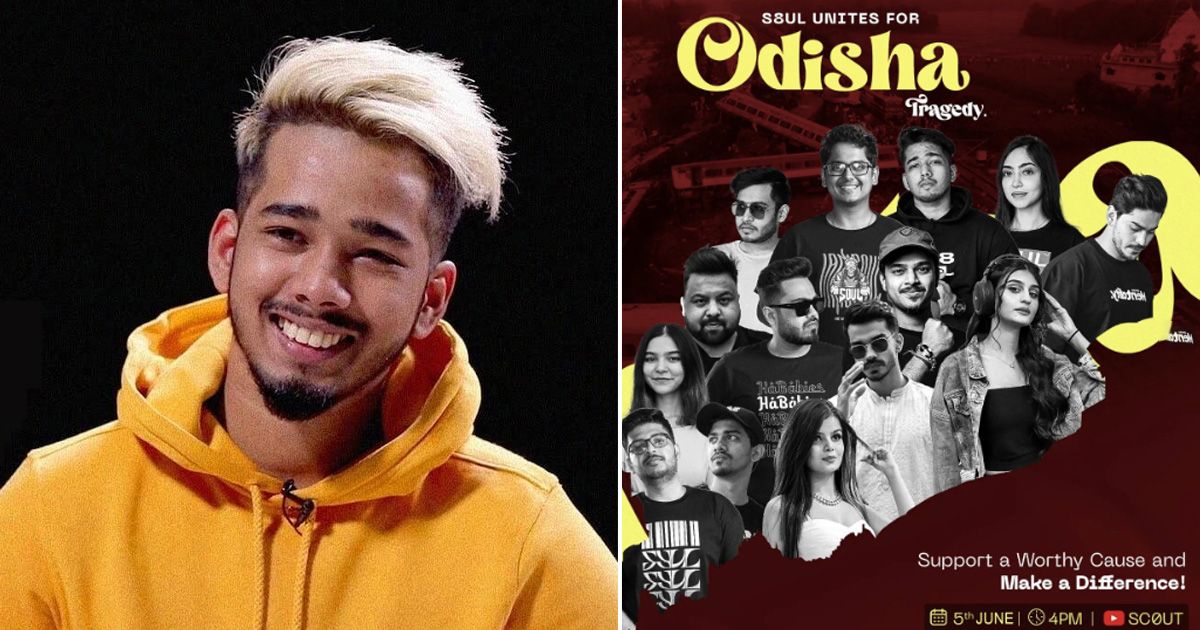 ScoutOP charity stream Odisha train accident | BGMI Streamer Charity ...