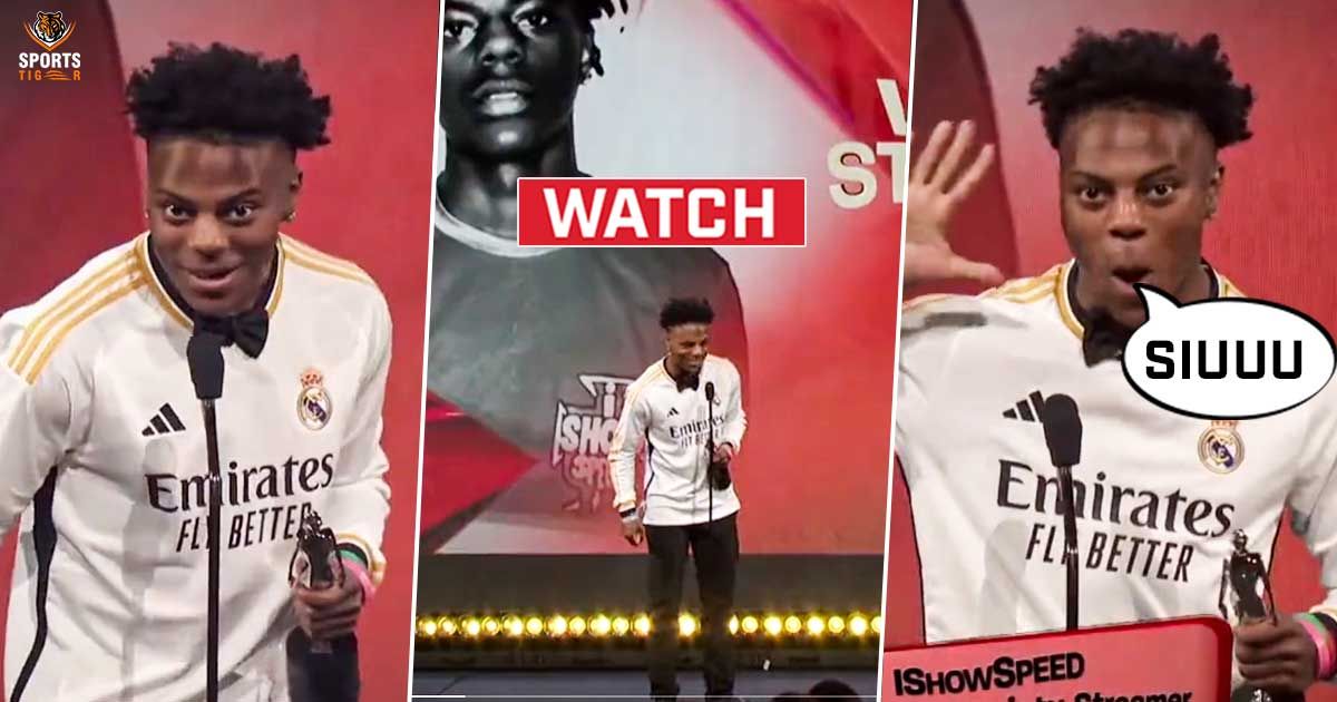 IShowSpeed Streamy Awards | IShowSpeed Best Variety Streamer ...