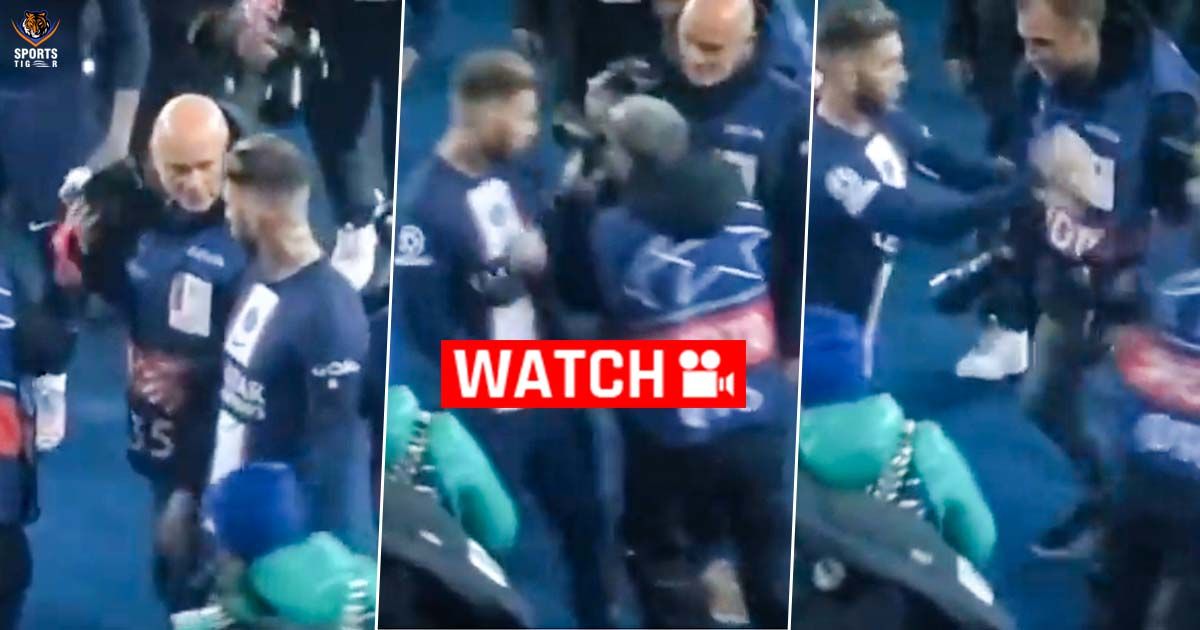 WATCH: Angry Sergio Ramos pushes cameraman away after PSG's 1-0 loss ...
