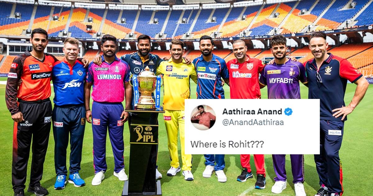 Rohit Sharma misses IPL 2023 captain photoshoot
