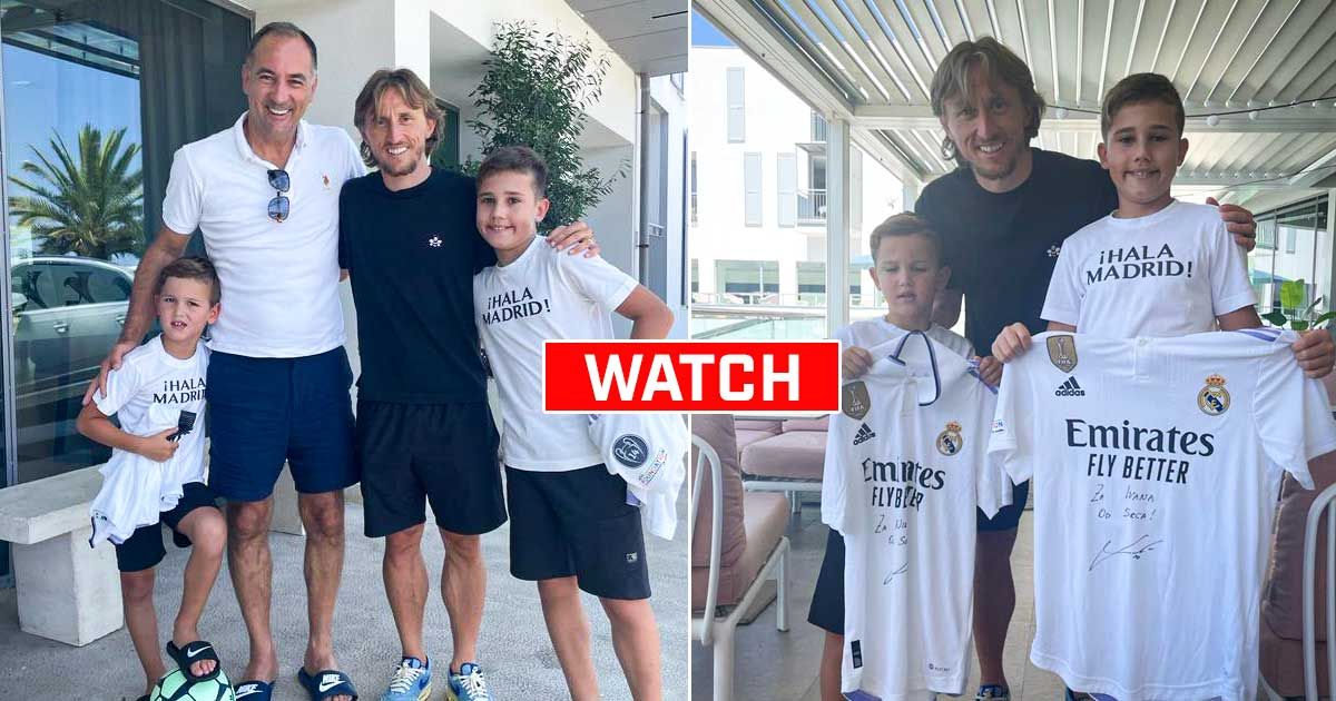 WATCH: India football team’s head coach Igor Stimac interacts with Luka ...
