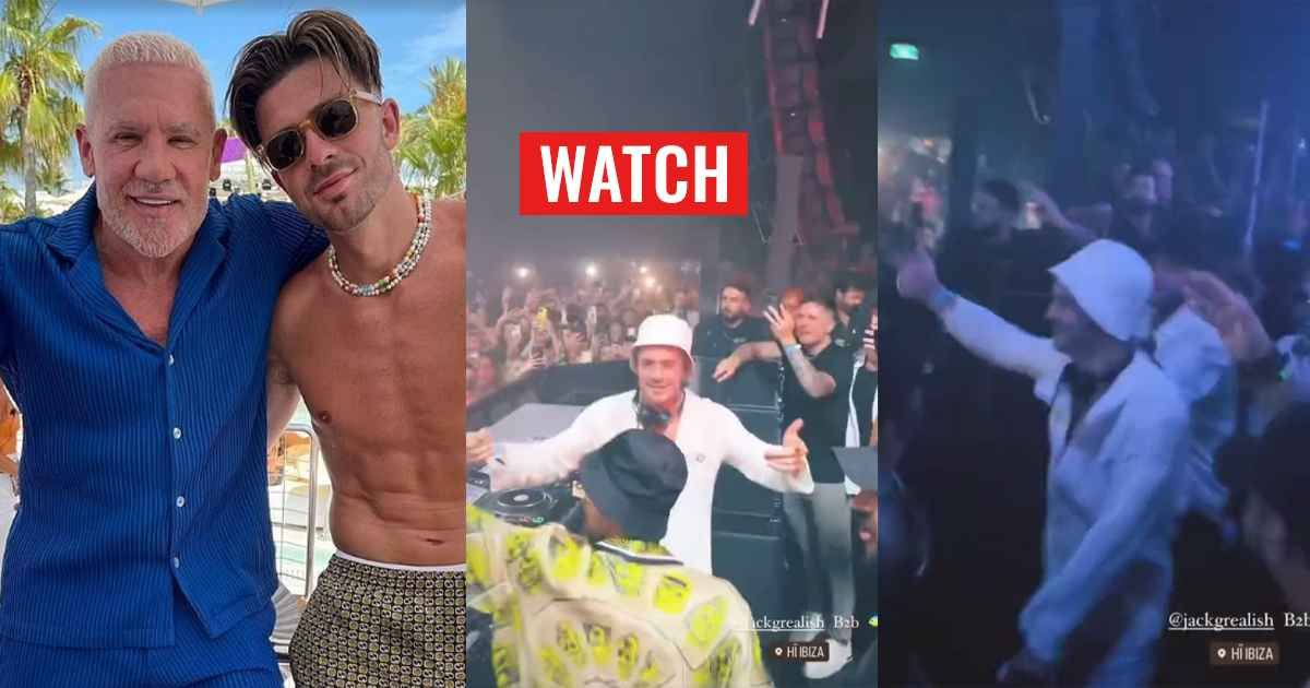WATCH: Jack Grealish continues Manchester City's treble celebrations in ...