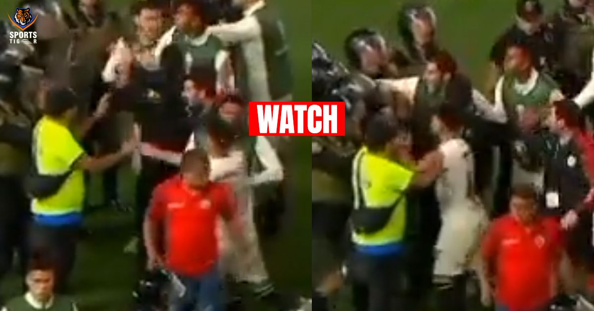 Universitario and Corinthians Fight | Copa Sudamericana Fight | Copa ...