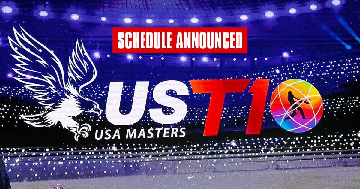 US Masters T10 Schedule | US Masters T10 Match Details, Teams, and more